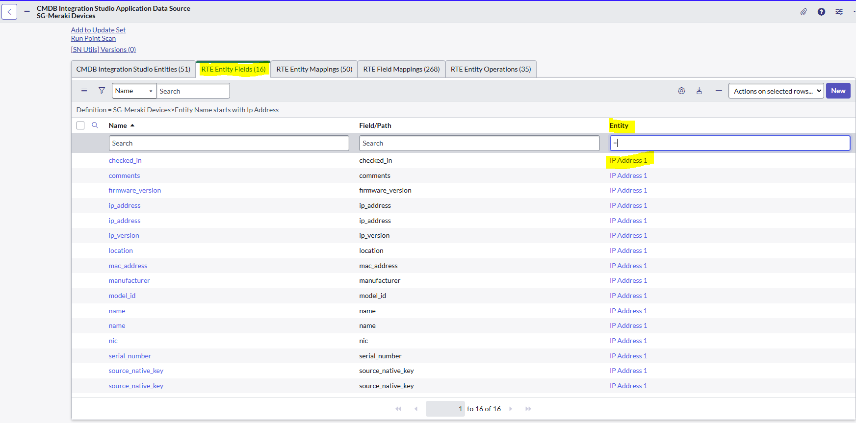 Missing entity mappings in Meraki Service Graph Connector 1.5 - The Meraki Community