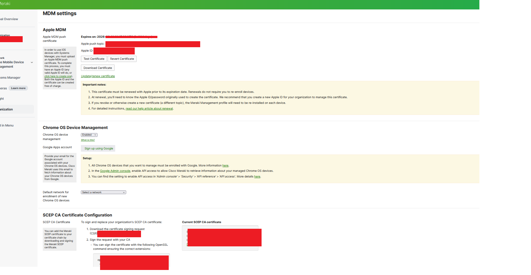 ADE server name missing - The Meraki Community