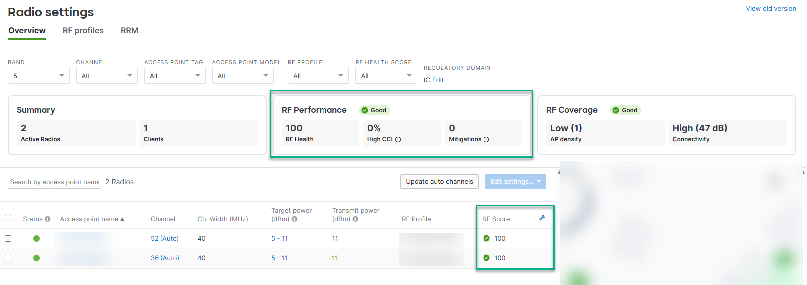 Solved: AI-RRM Scores via API ? - The Meraki Community