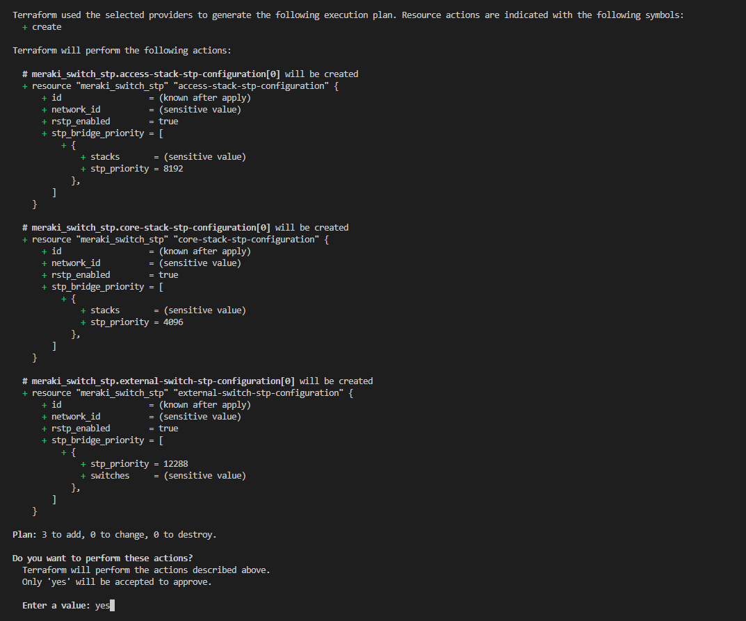 Solved: Assistance Needed with Meraki STP Configuration via Terraform ...