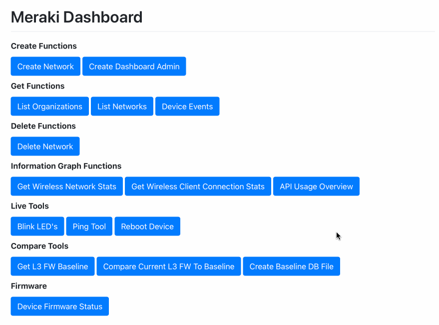 Custom Meraki Dashboards with Meraki API, Pyweb.IO and AI - The Meraki ...