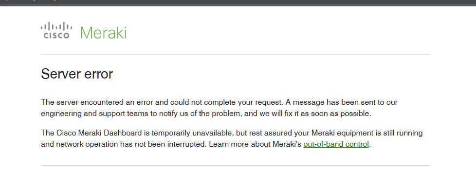 Dashboard Performance Issues – Device Data Loading Delays - The Meraki Community