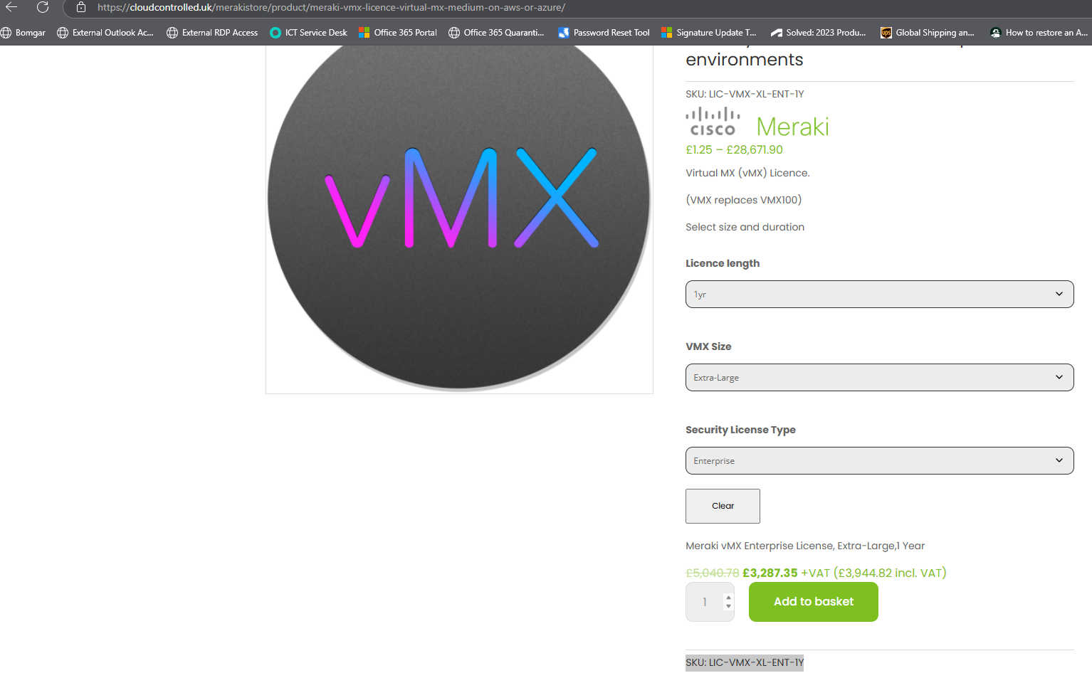 Cisco VMX-XL [ 10GB throughput ] Is this generally available in Azure ...