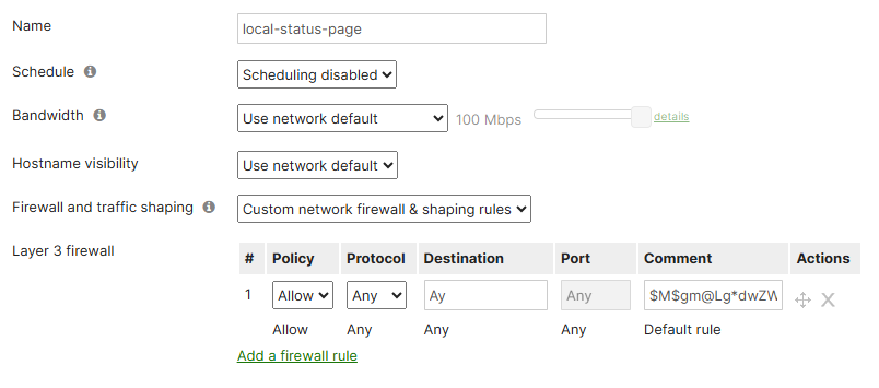 Solved: Local Status Page Password Changes for New Networks - The ...