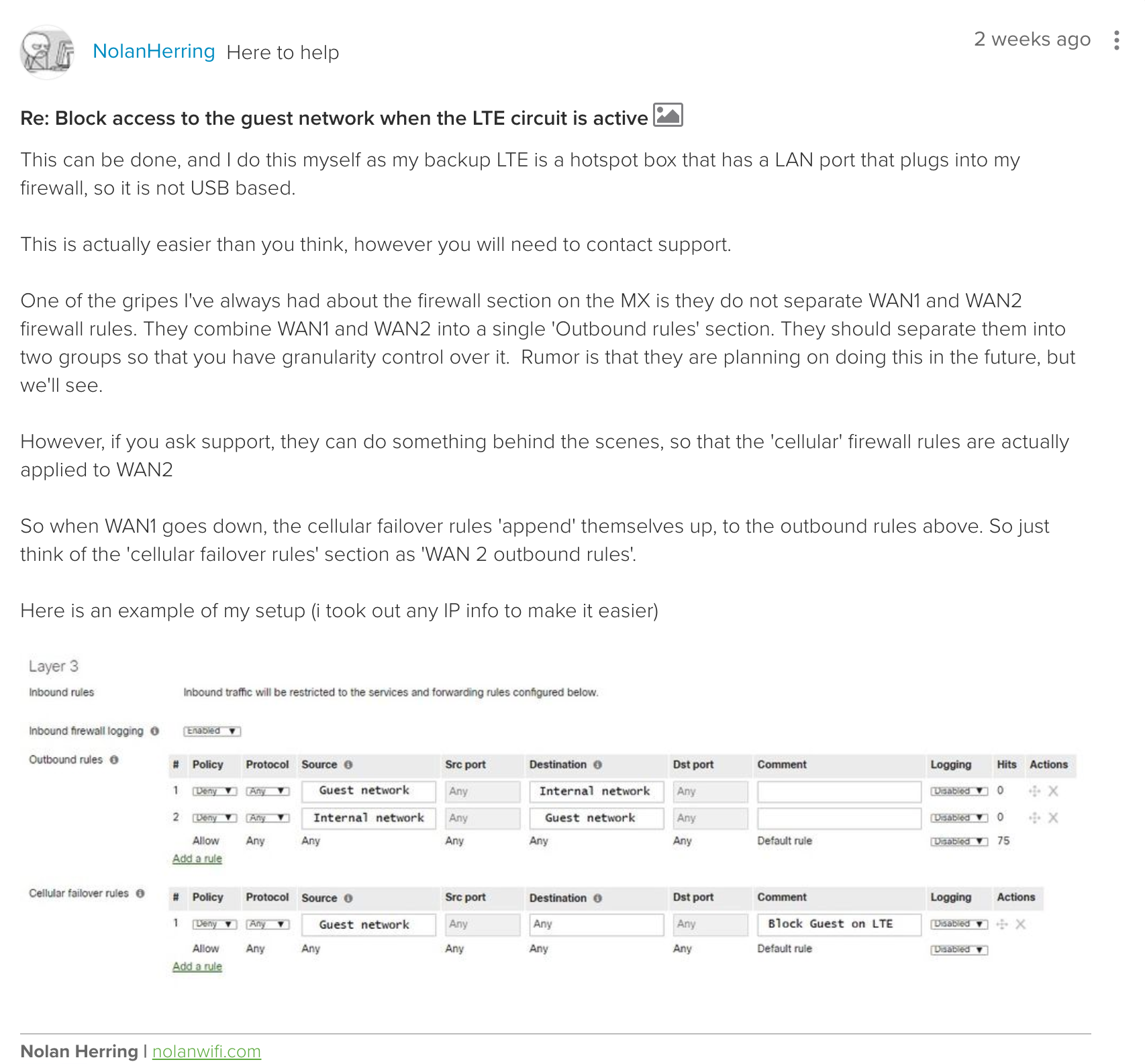 Solved: Re: MX64 - Allow only Office 365 when using WAN-2(Fail-over). - The Meraki Community