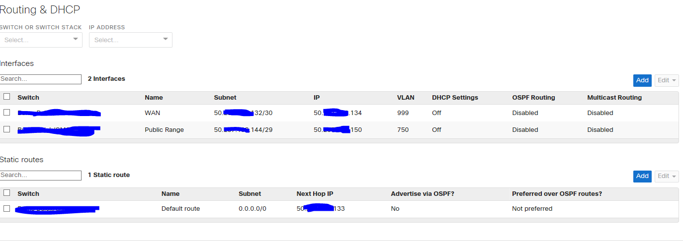 /30 and /29 comcast edi issue - The Meraki Community