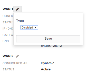 Solved: Disable wan port - The Meraki Community