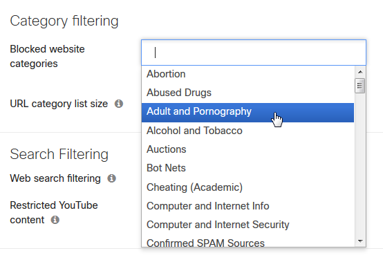 Solved: Bloquear Conteudo Adulto sem Content Filtering - The Meraki ...