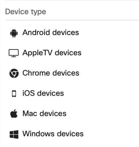 MDM: iOS device types - The Meraki Community
