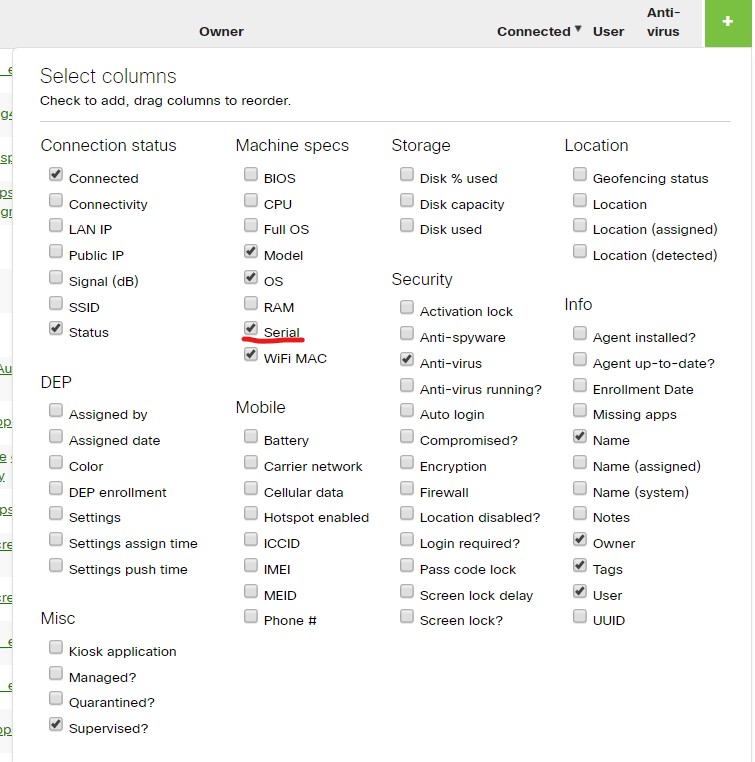 Solved: Can't look up enrolled devices by Serial Number? - The Meraki ...