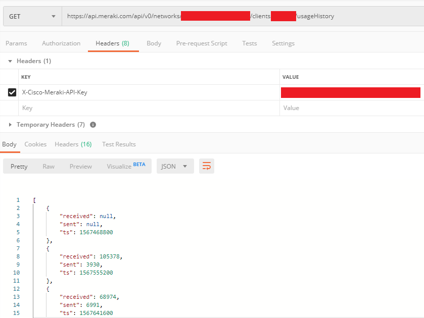 Solved: I cannot understand the numbers of 'received', 'sent' and 'ts ...